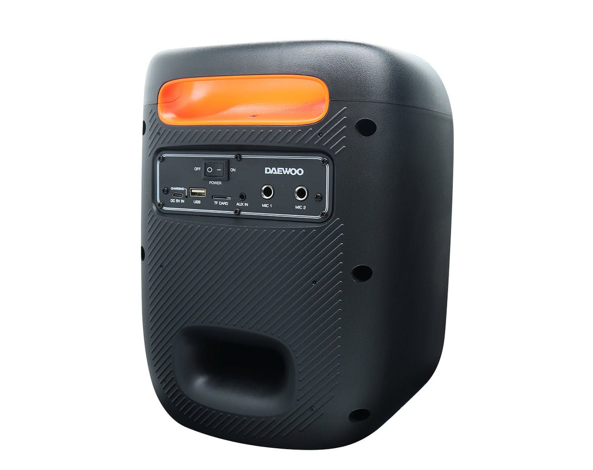 DAEWOO Bluetooth Powerbox 400 Party Speaker Wired Microphone DW621 ...