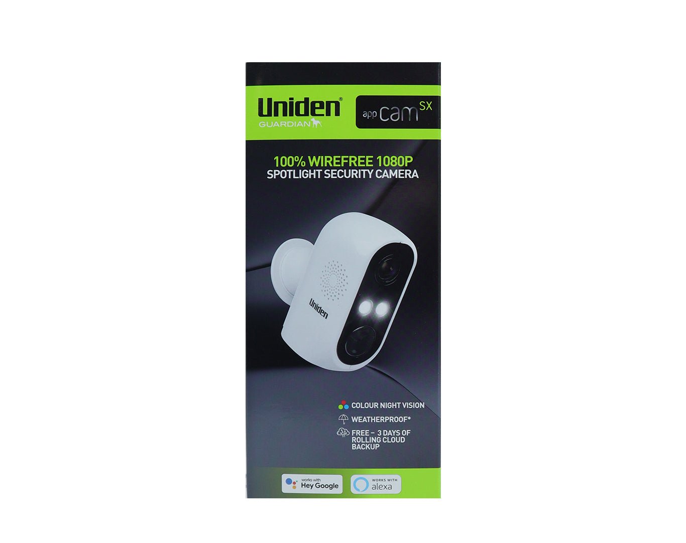 UNIDEN App Cam SX 1080P Battery Operated Security Camera Eight Pack ...